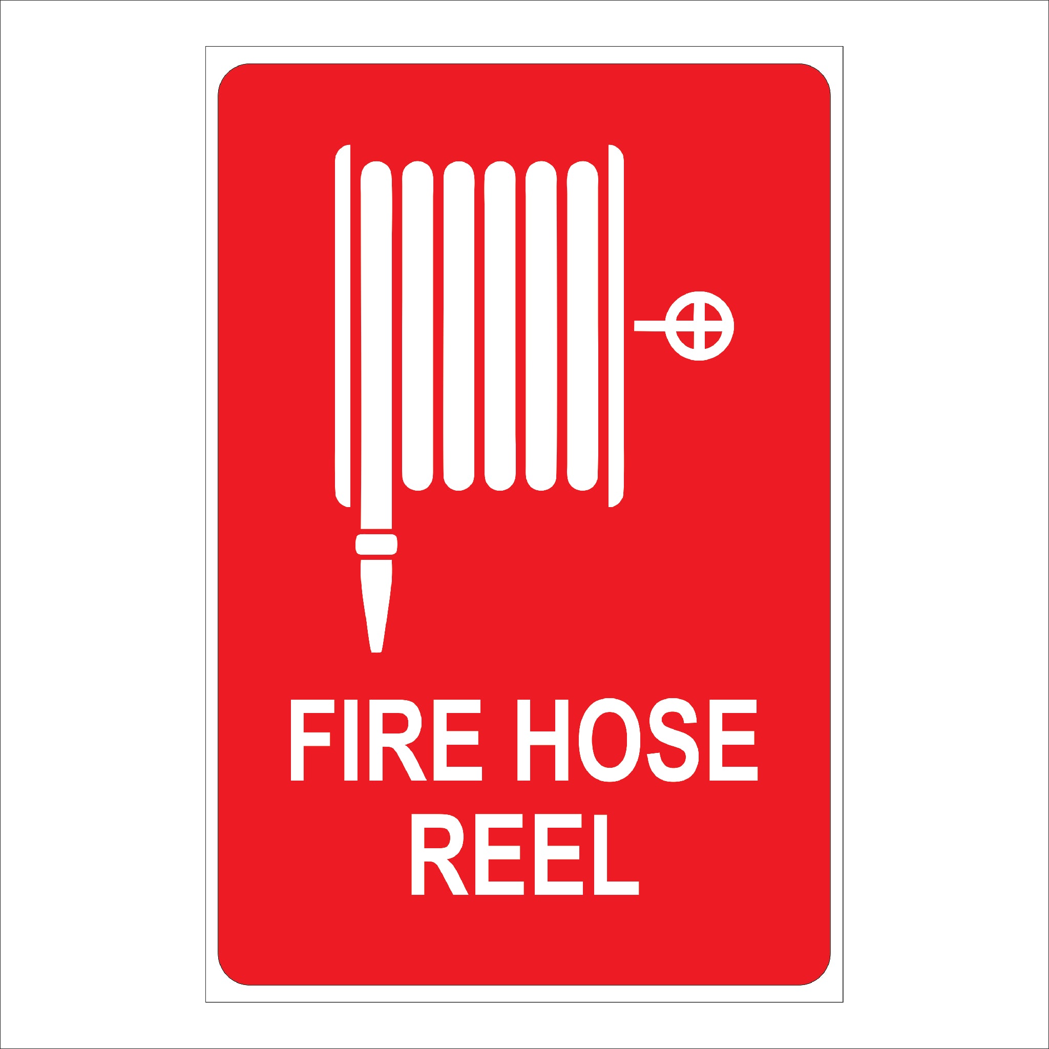 Fire Hose Reel Sign | High Visibility & Durable Fire Safety Indicator ...